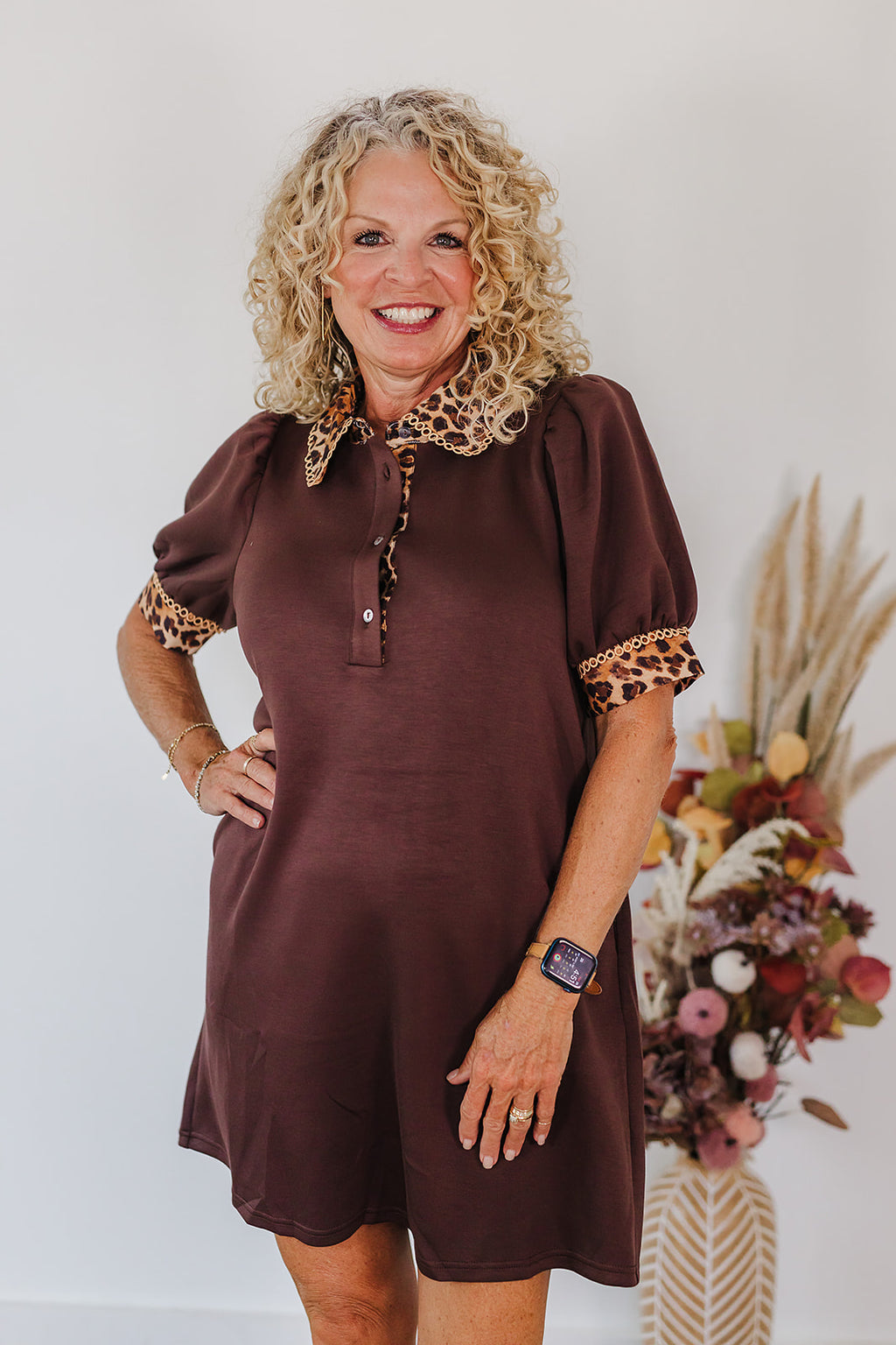 Feeling Feisty Dress - Brown – Sings My Soule Boutique